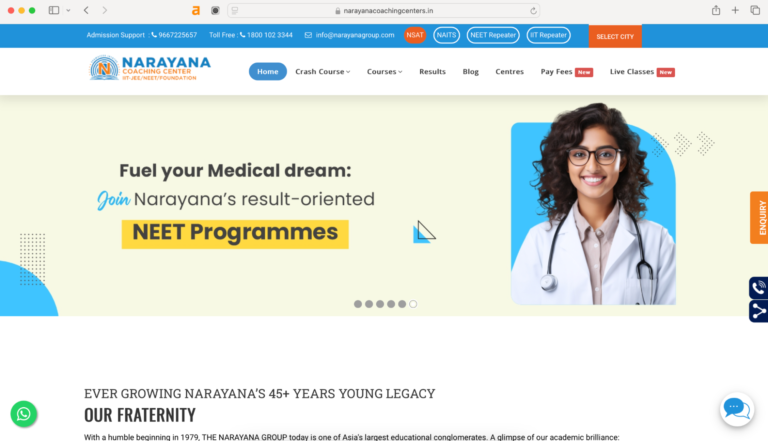 Best NEET Coaching Institutes in India in 2025