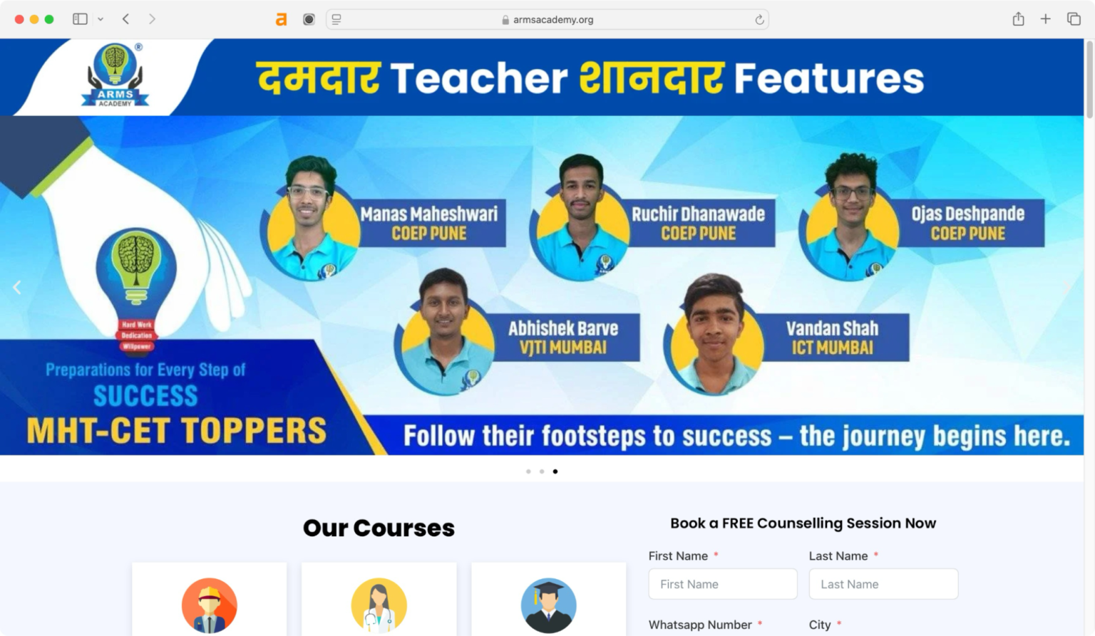 Top 10 IIT JEE Coaching Institutes in Pune in 2025