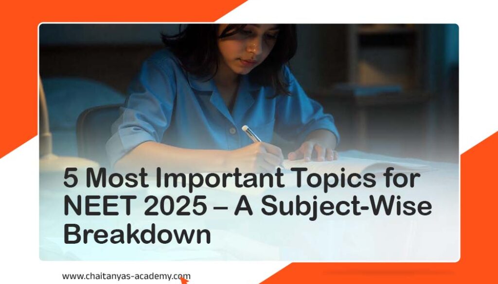 5 Most Important Topics for NEET 2025 – A Subject-Wise Breakdown ...